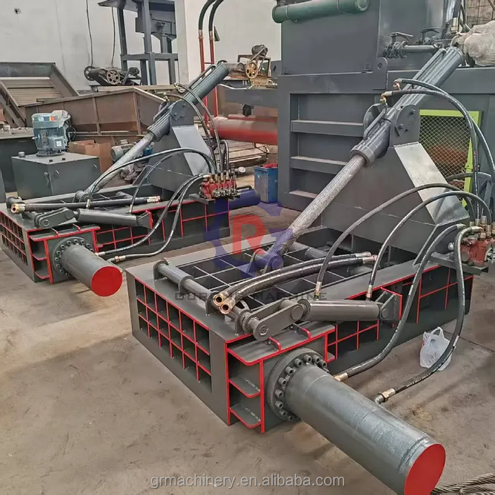 300Ton Hydraulic Scrap Metal Can Baler Metal Press Compactor Baler ...