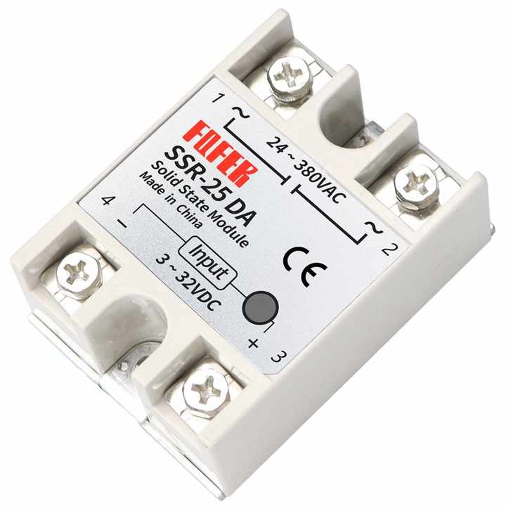 Ssr Relay Solid State SSR-25DA SSR-40DA SSR-60DA Relay 3-32VDC 25A 40A 60A| Alibaba.com