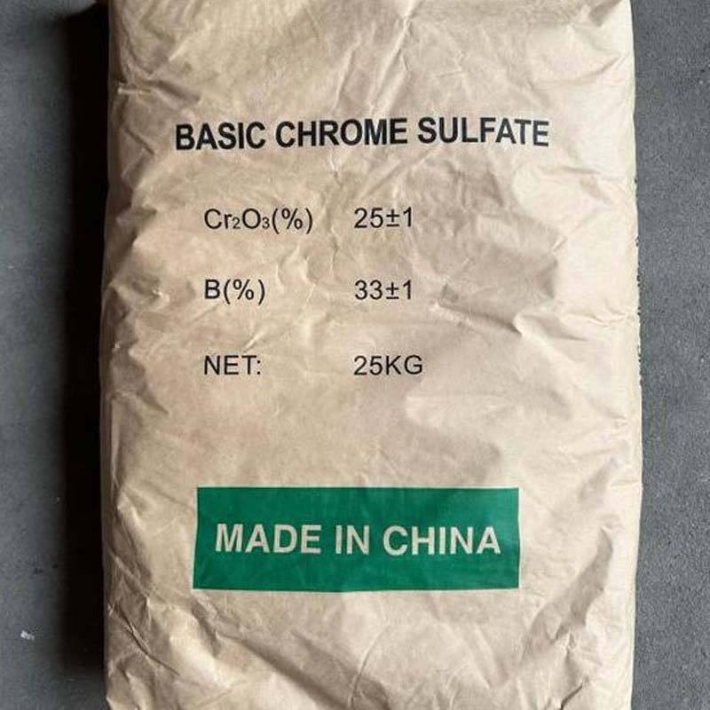 Basic Chromium Sulfate Cr(OH)SO4 Industrial Grade Green Powder for ...