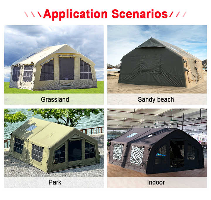 Fire Rabbit Inflatable Tents - Durable, Waterproof, and Spacious