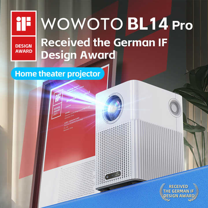 Portable 4K Android Smart Projector BL14Pro 500 Lumen Mini Home Theater ...