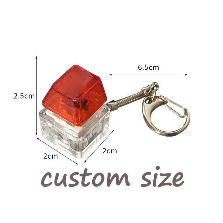 Custom Teaveelution Click Keychains Click Fidget Kawaii Cute Keychain ...