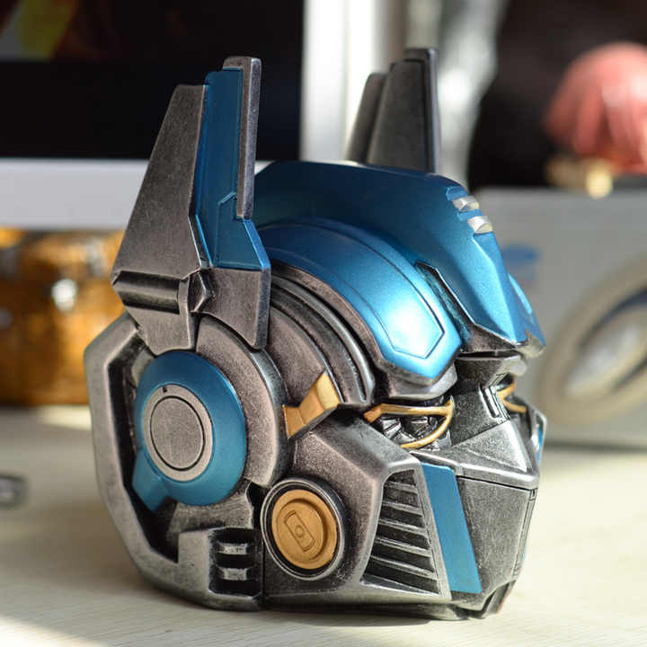 Transformers Optimus Prime Megatron Resin Ashtray Creative Gift Resin ...
