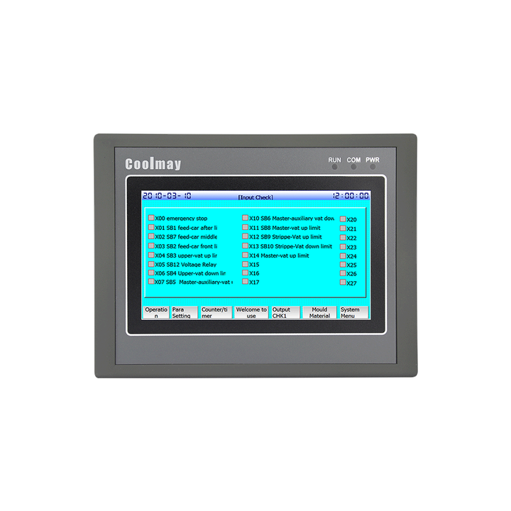 Economical 4.3inch HMI Programmable Logic Controller MX3G-43C-22MRT