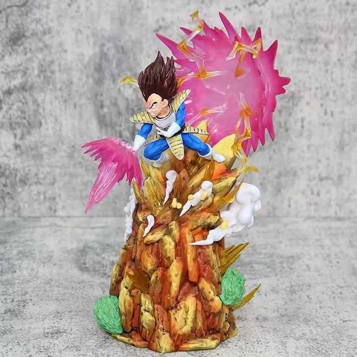 Super Saiyan DBZ Anime Figure - Vegeta Vs Son Goku