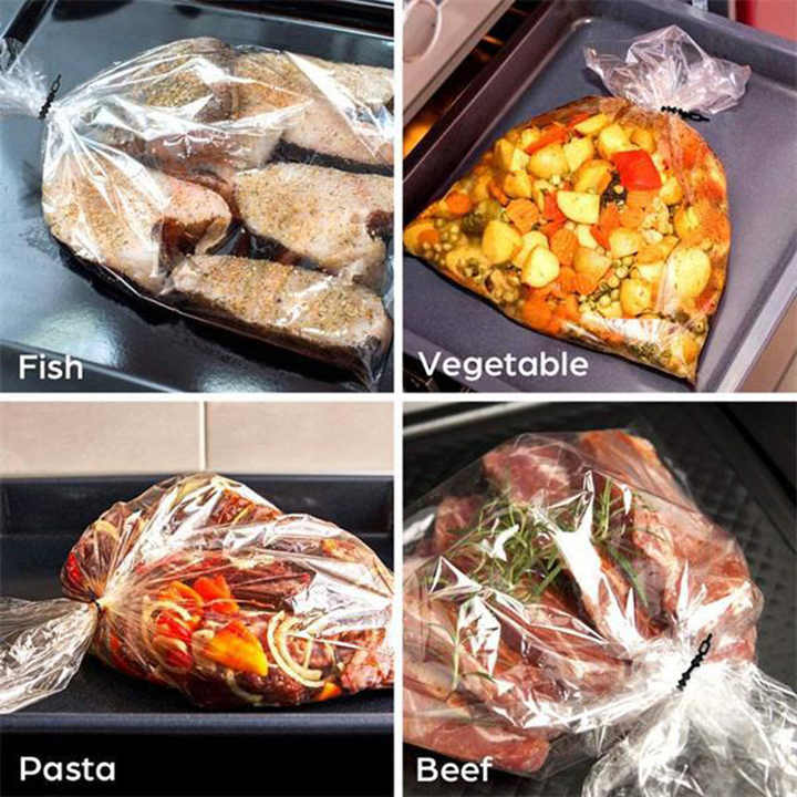 Custom Food Grade Oven Proof Plastic Bags Heat Resistant and Microwave ...