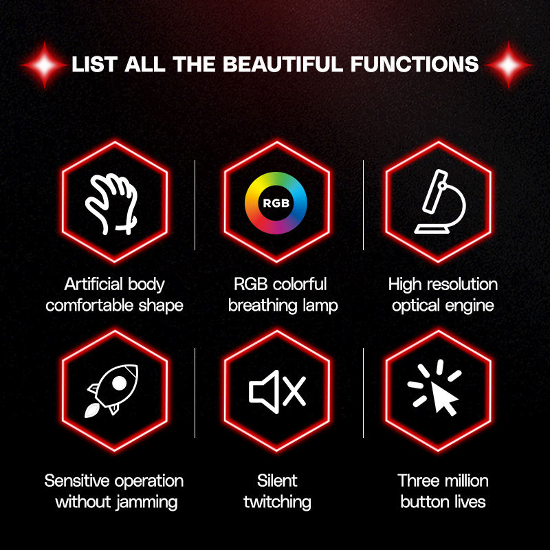 JERTECH JR2 Wireless Mouse - Portable, Ergonomic, and Reliable