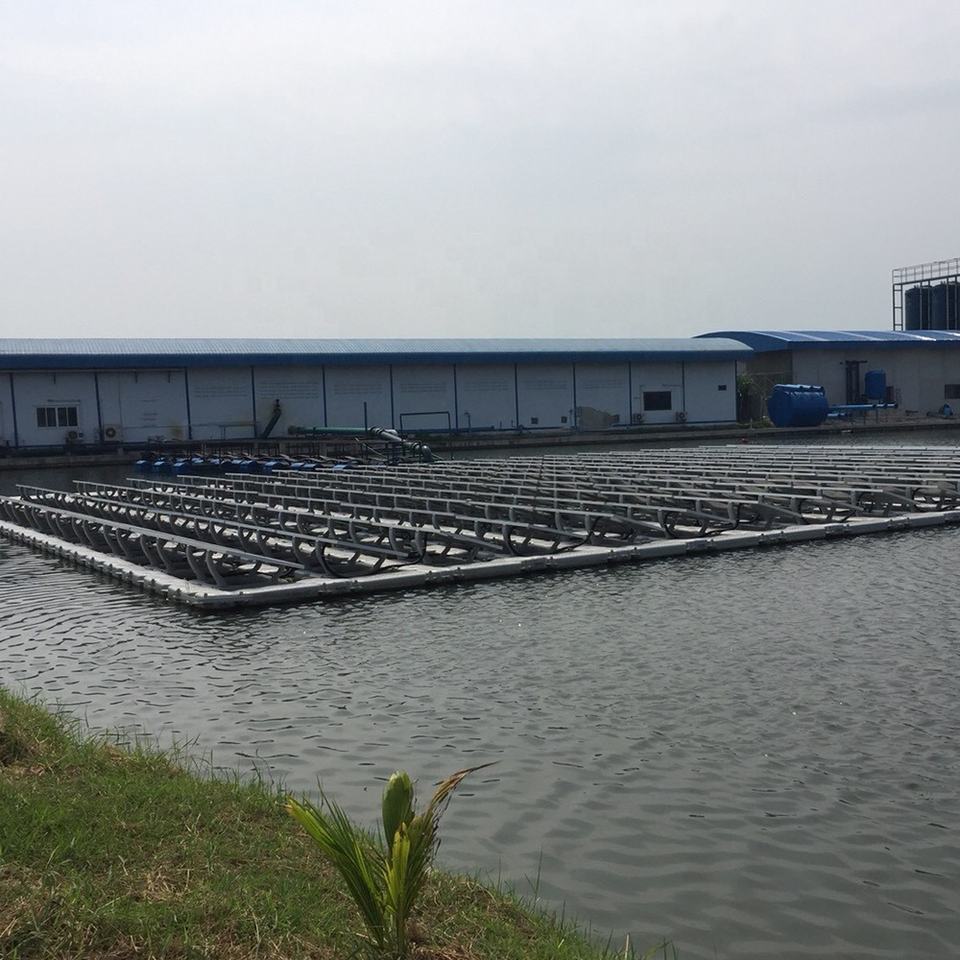 SOEASY Steel Solar Panel Water Floating Buoy Pv Racking Structure on Pool