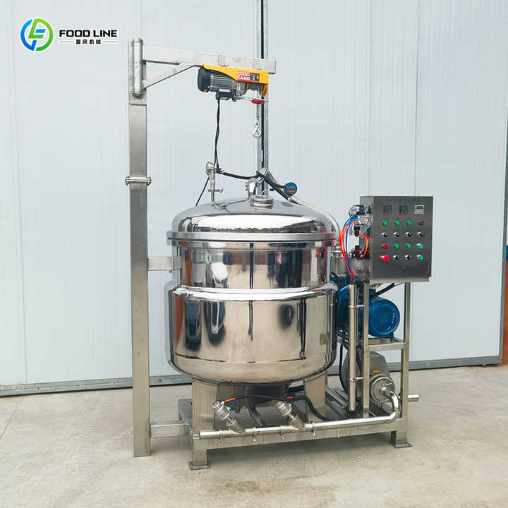 Industrial Electric Boiler Sugar Caramel Jam Cooker Tilt Agitator Cook ...