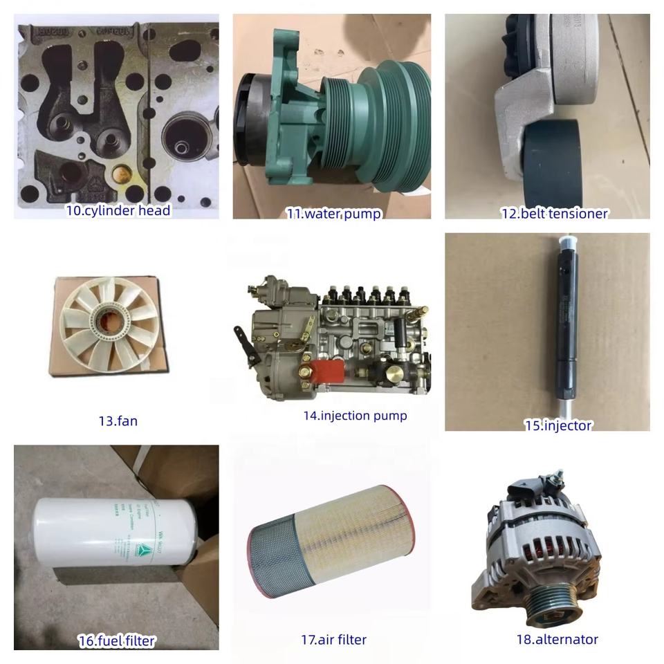 Yuchai Weichai Engine Assembly Systems High Pressure Oil Pump Truck ...