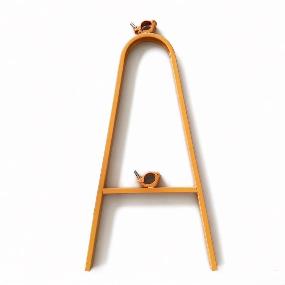 Orange a Type Steel Barrier Stand Portable and Durable Temporary Fence ...