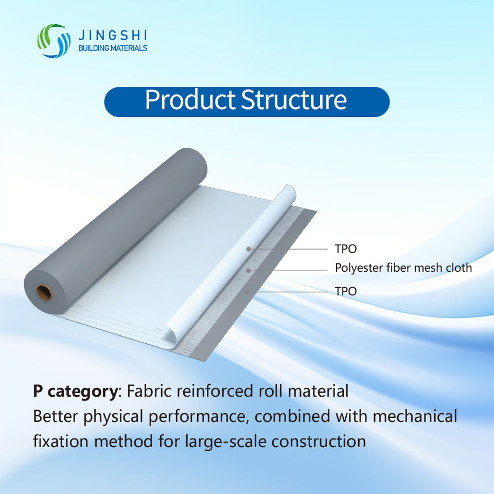 Best TPO Waterproof Membrane for Building Material Roof Repairs Modern ...