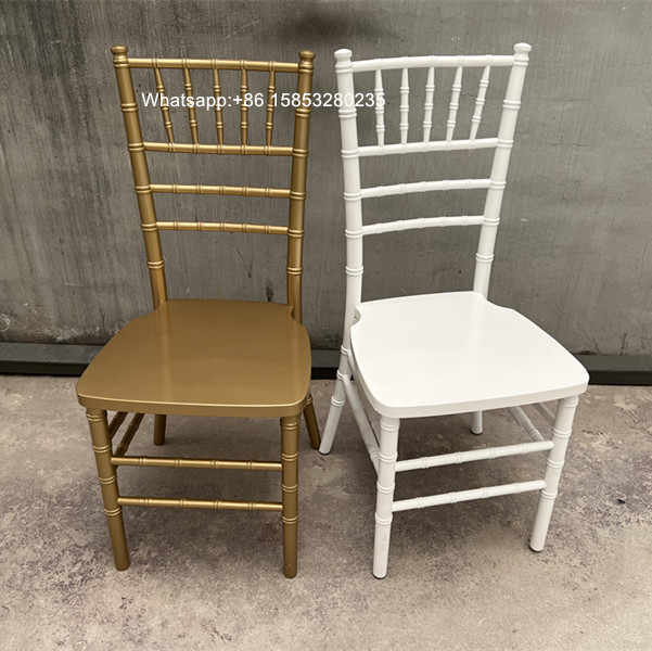 Modern Stackable White Chiavari Chair for Wedding Hot Sale Wooden ...