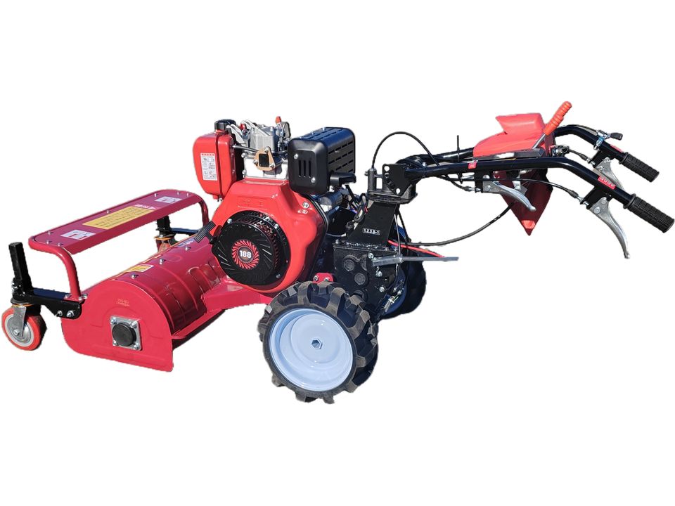 New Style 190F Engine Grass Cutter hand push mower with 60cm Cutting ...