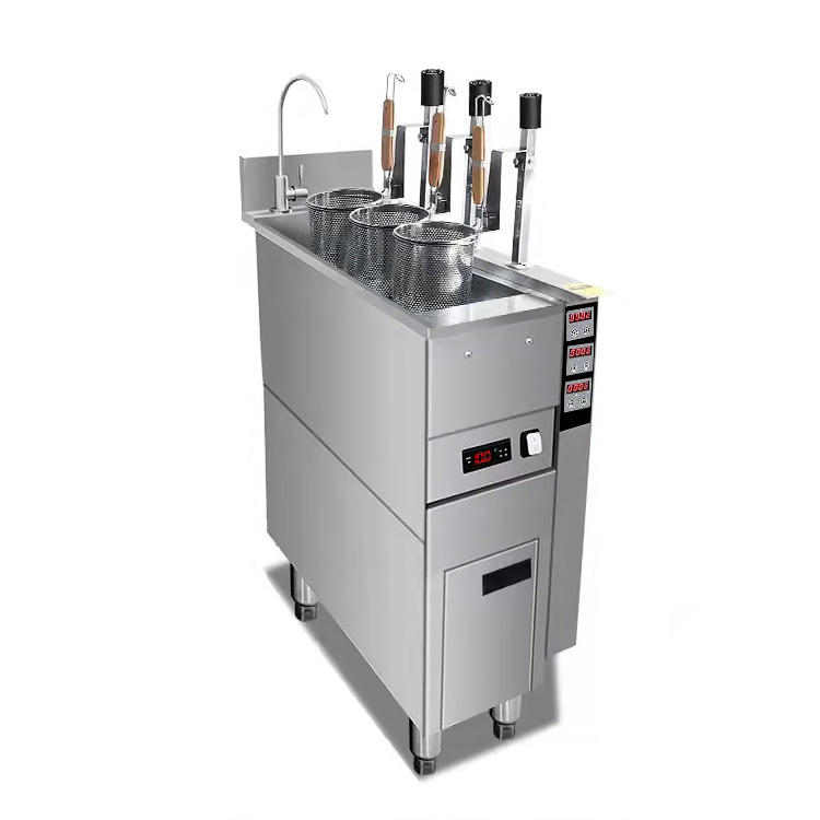 Vertical Noodle Cooking Machine Induction Noodle Cooker Floor Type ...