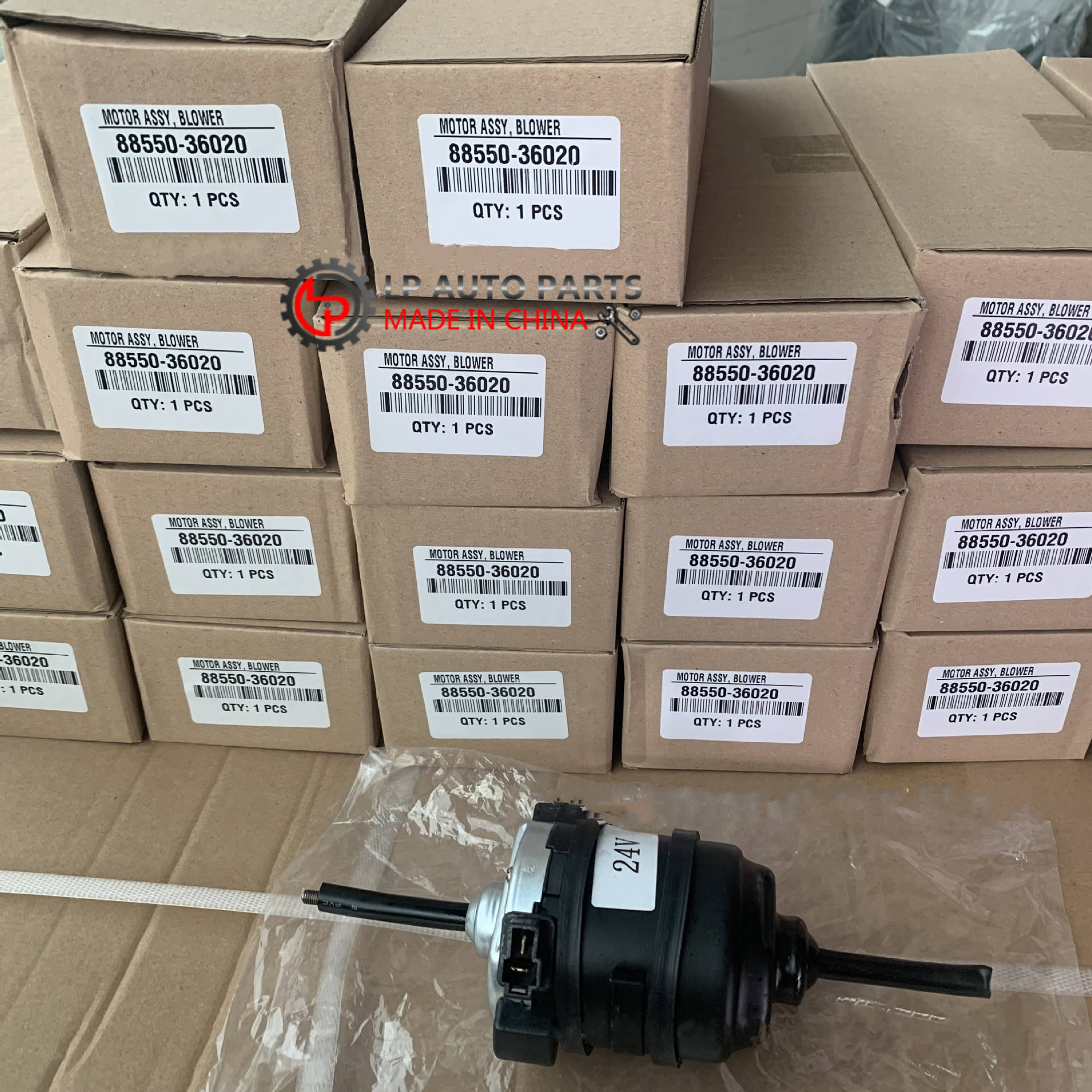 24V & 12V 88550-36020 Bus Air Conditioner Blower Fan Motor Motor ...