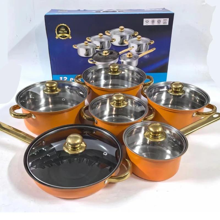 High Quality Nonstick Stainless Steel Cookware Skillet Stockpot Pot ...