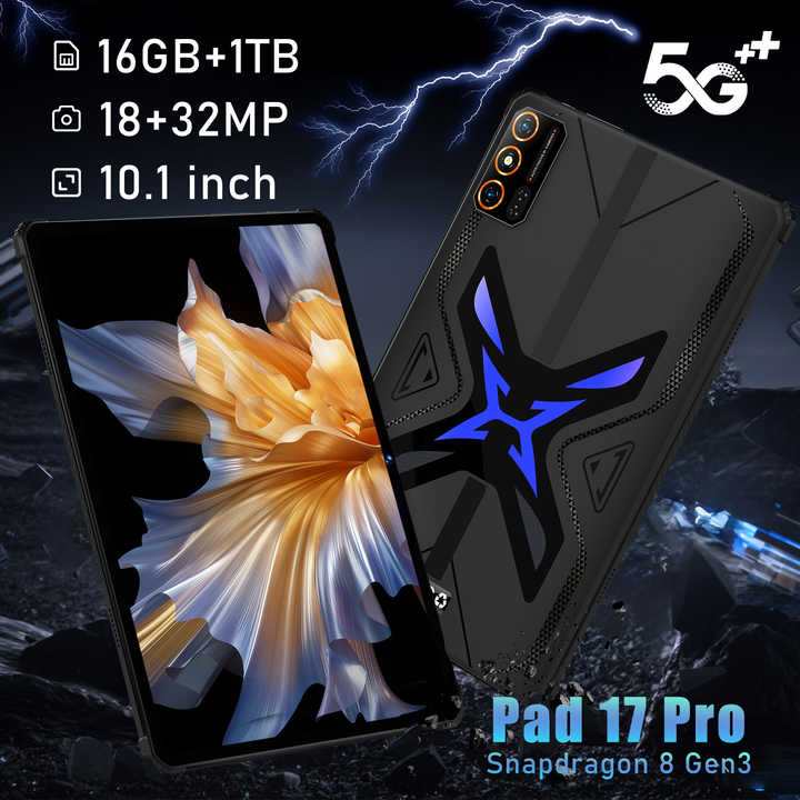New Arrival Pad17 Pro Android 15.0 Processor 48MP Camera Business ...