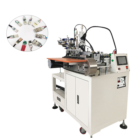 Useful AUX DC Plug Soldering Machine - Semi Automatic USB