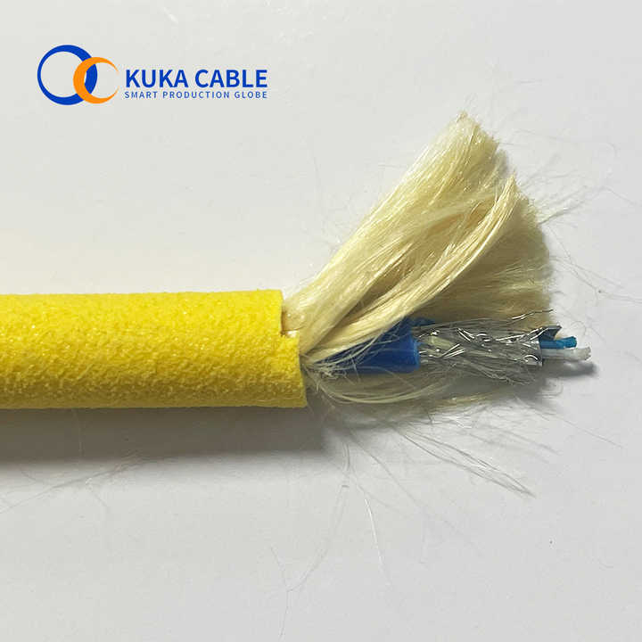 Underwater ROV Fiber Optic Cable - Single Mode Twin Cores