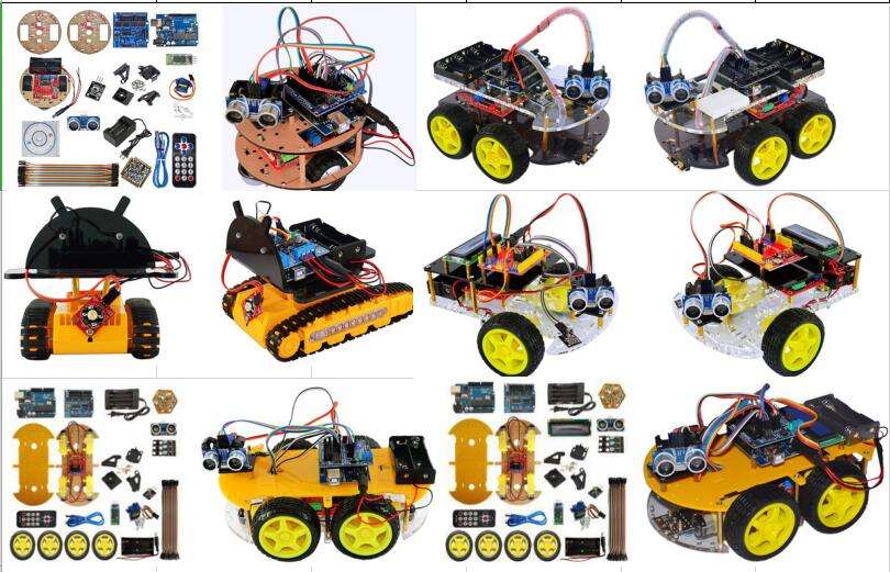 High Quality Custom Robot Programmable RC Robot Smart Robot Car Chassis ...