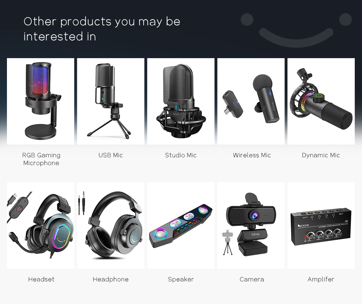 Fifine AM8 dynamic recording microphone broadcast youtube microphone ...