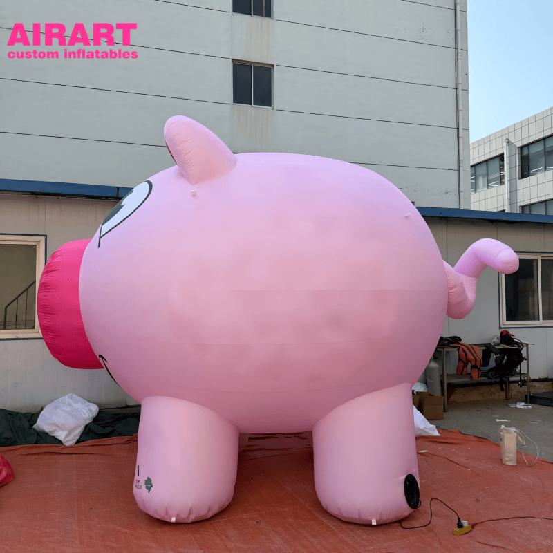 3M Pink Mascot Animal Inflatable Pig Balloon for Advertising Promotion ...