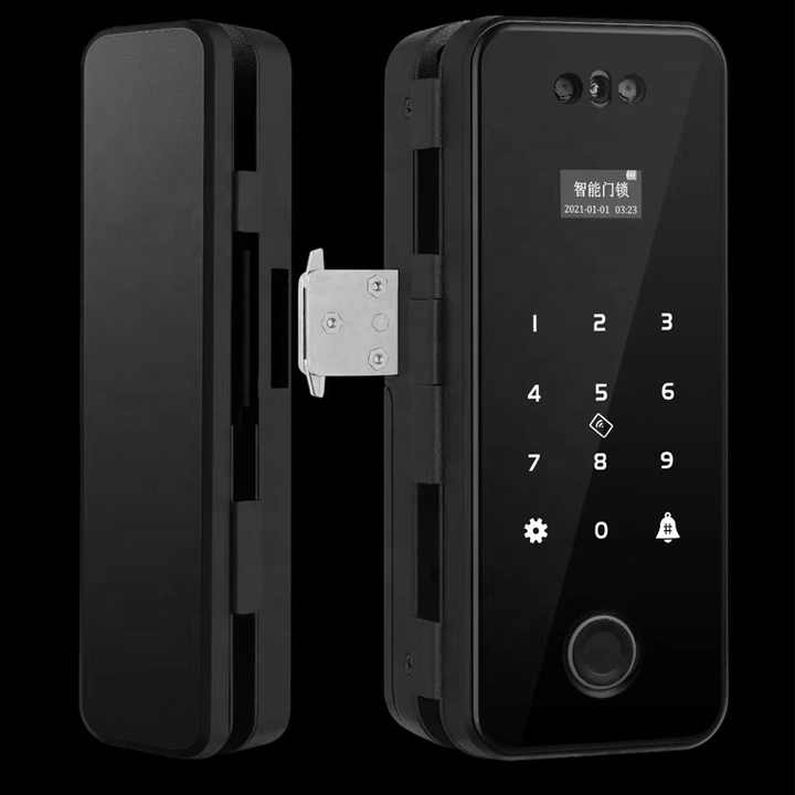 Smartphone Control Wifi Digital Door Lock with 3D Face Recognition