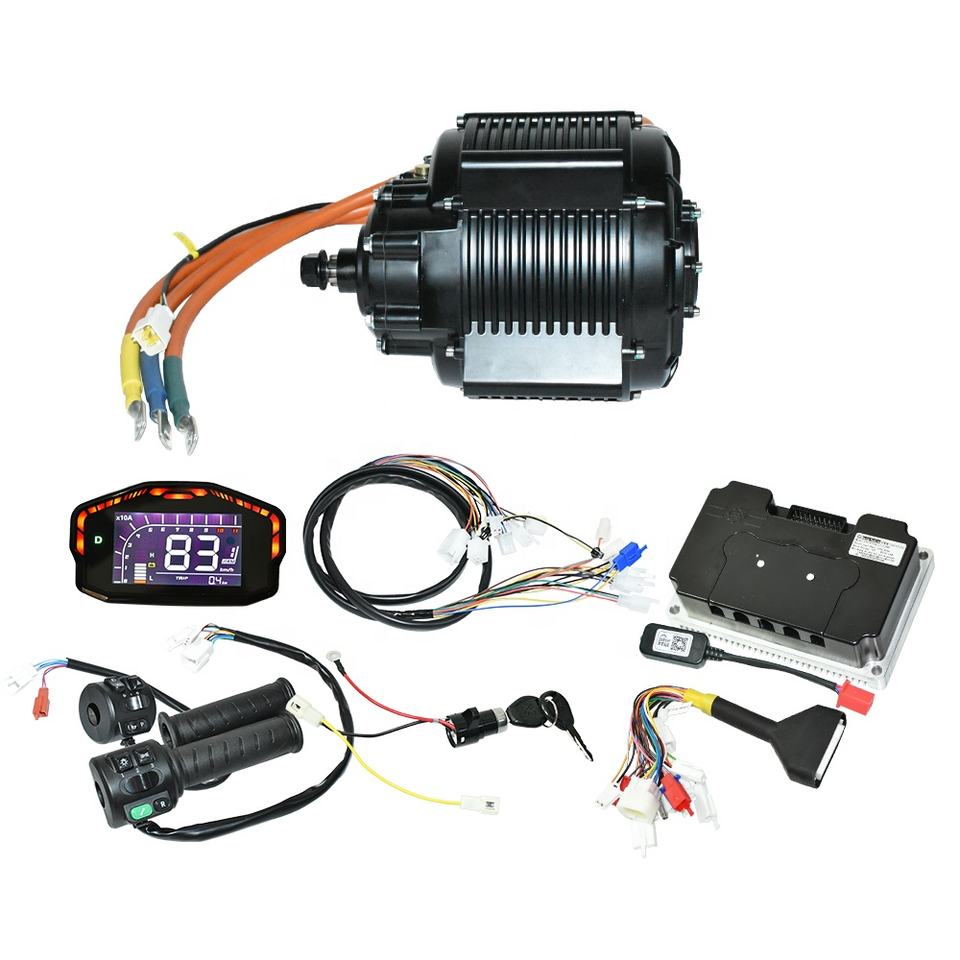 QS165 50H Gearbox Hall Version Fardriver Controller 061DKD LCD Display ...