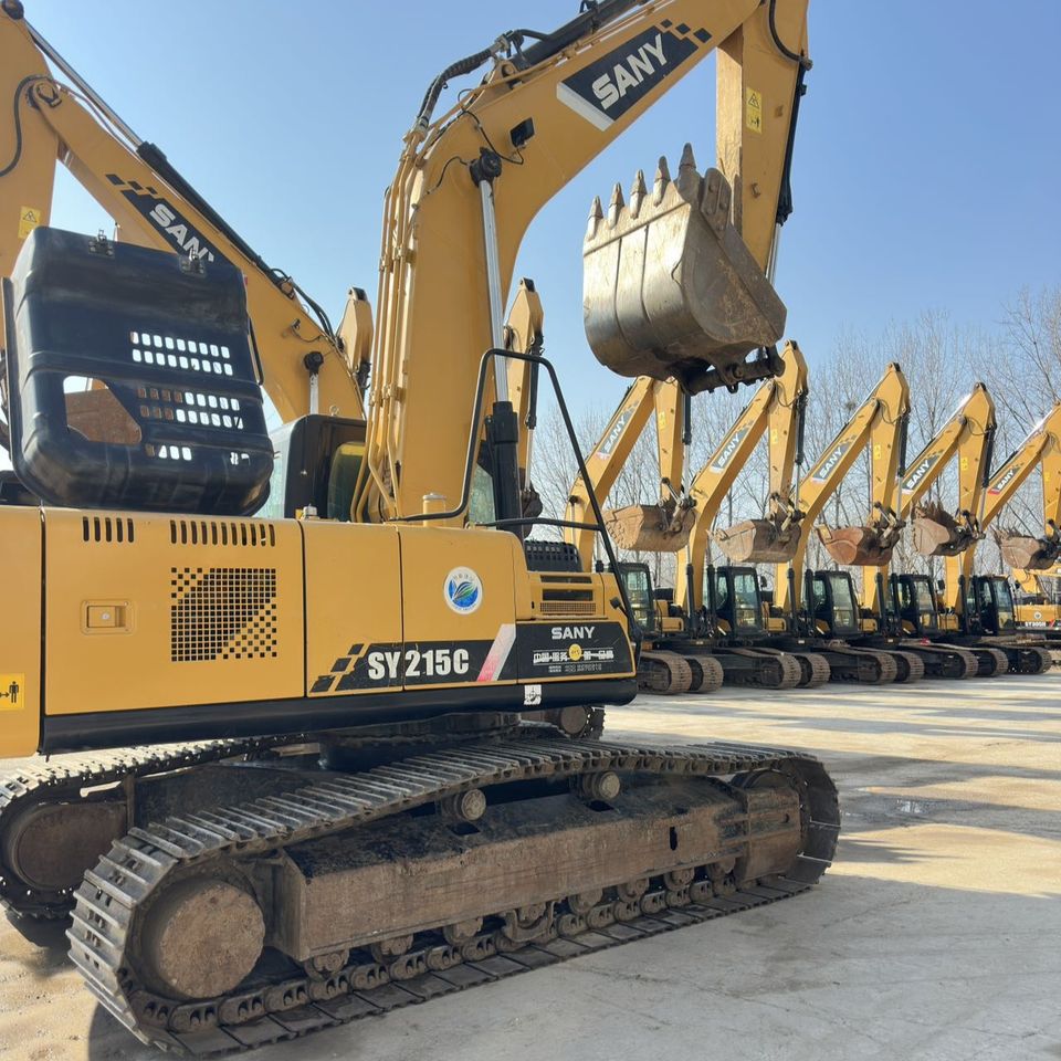 New Arrival SANY SY215C Excavator 21 Ton Original Chinese Crawler ...