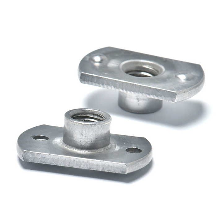 M6 M8 M10 M12 7/16 2 4 Holes Carbon Steel T Tee Weld Nut