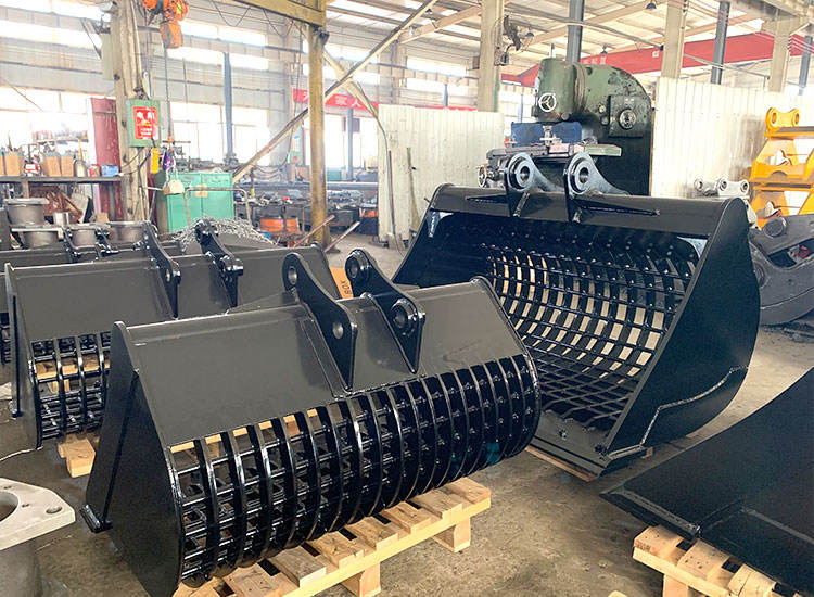 New - High Quality Mini Digger Buckets Screen Bucket Rock Bucket ...