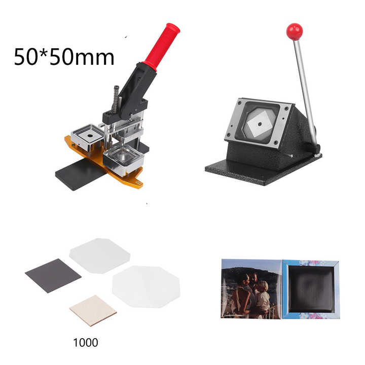 50mm Square Refrigerator Magnet Fridge Magnet Badge for Kitchen Oven ...