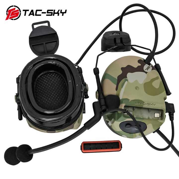 TS TAC-SKY CIII Headset - Noise Canceling Tactical Helmet