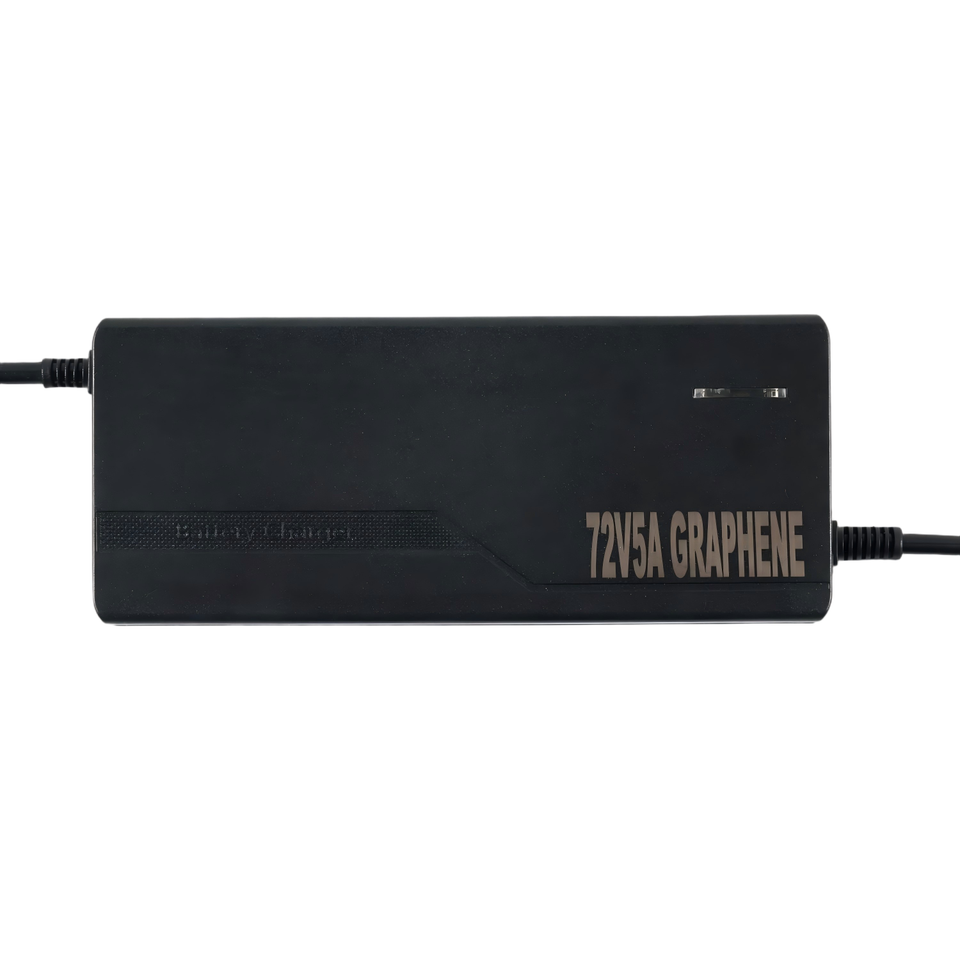 Auto-Shutoff 72V 5A Graphene Battery Charger 88.2V Cut-off CE ROHS FCC ...