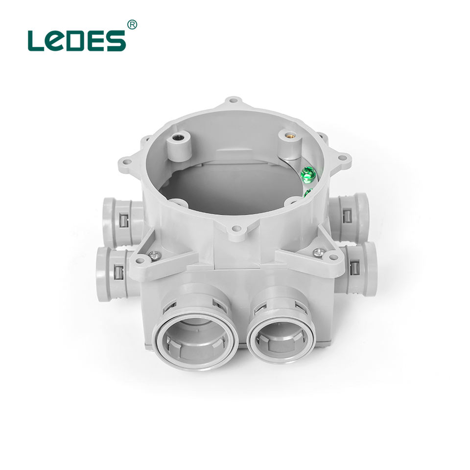 Ledes Concrete Wall Box PVC Electrical Ceiling Round Switch ENT Wiring ...