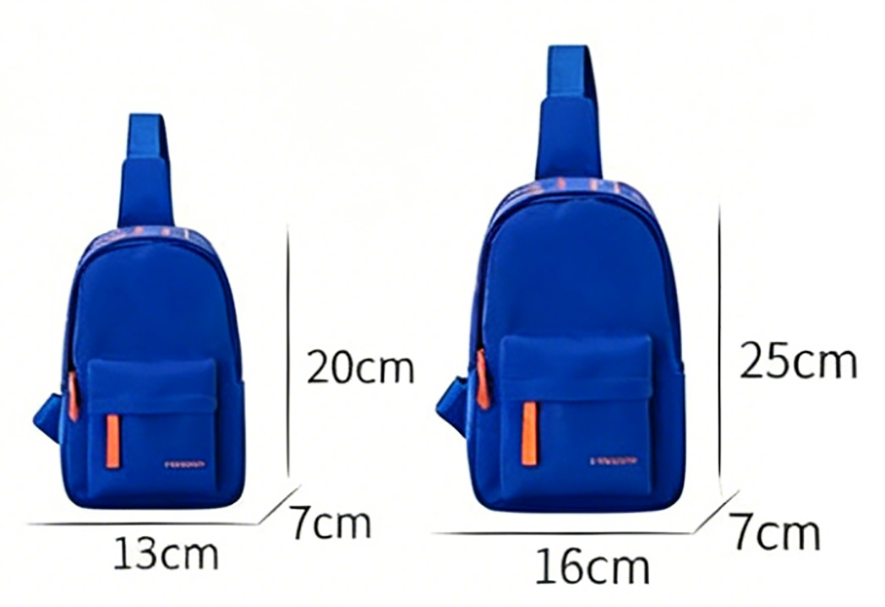 Compact Kids Chest Bag with Front Pocket for Daily Essentials & Travel ...