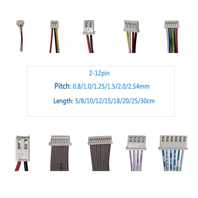 Wavelink JST SH1.0mm Pitch Length 30 mm Connector Microphones Cable Assembly Micro Motor Wire ...