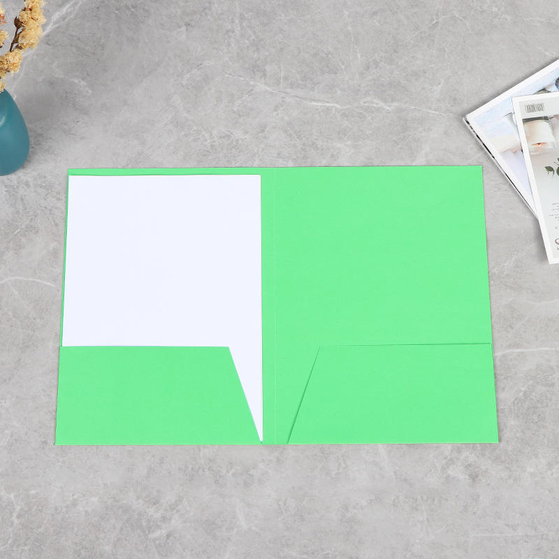Spot Multi-page A4 Cardboard Folder Wholesale Manila Color Double ...