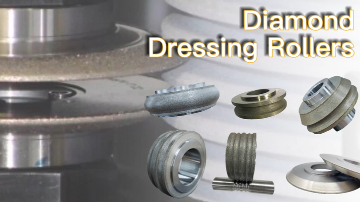 CNC Dressing Wheel Diamond CNC Roller Dressers for Grinding Wheel ...