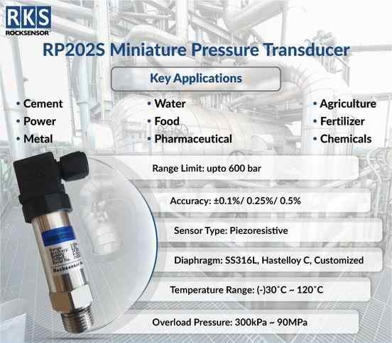 RKS Pressure Transducer - Precision for Oil Field Vacuum Pumps