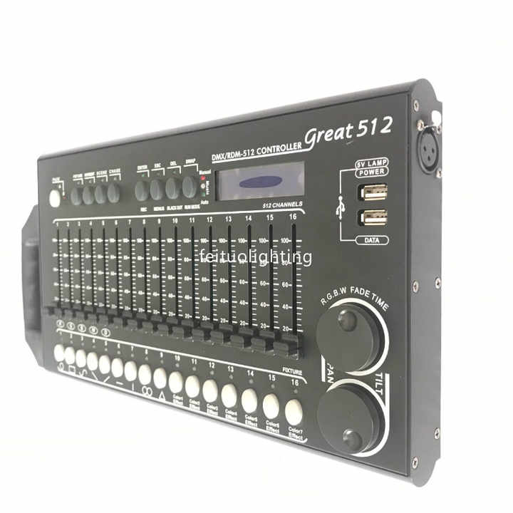 Feituo DMX Controller - Great 512 DMX Console for Stage Lights