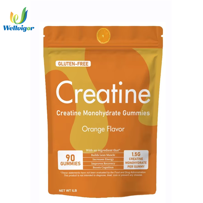 Health Care Creatine Monohydrate Gummy Candy Private Label Adult Sports ...