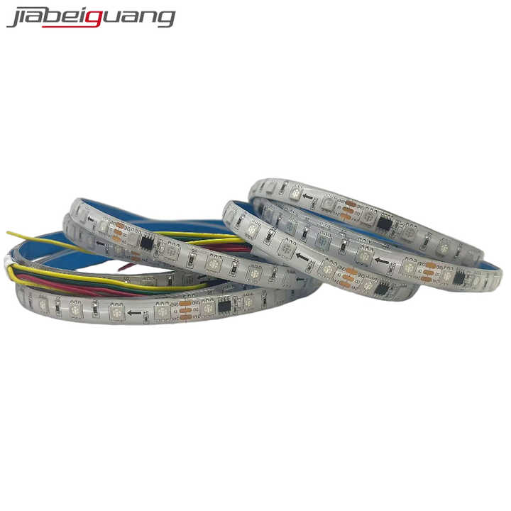 5050 Addressable RGB LED Strip Light 12V 24V DC APA102C SK6812 TM1814 ...