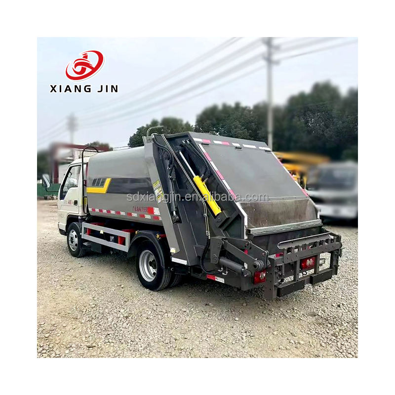Diesel Waste Compactor Truck - Automatic Garbage Refuse Compression ...