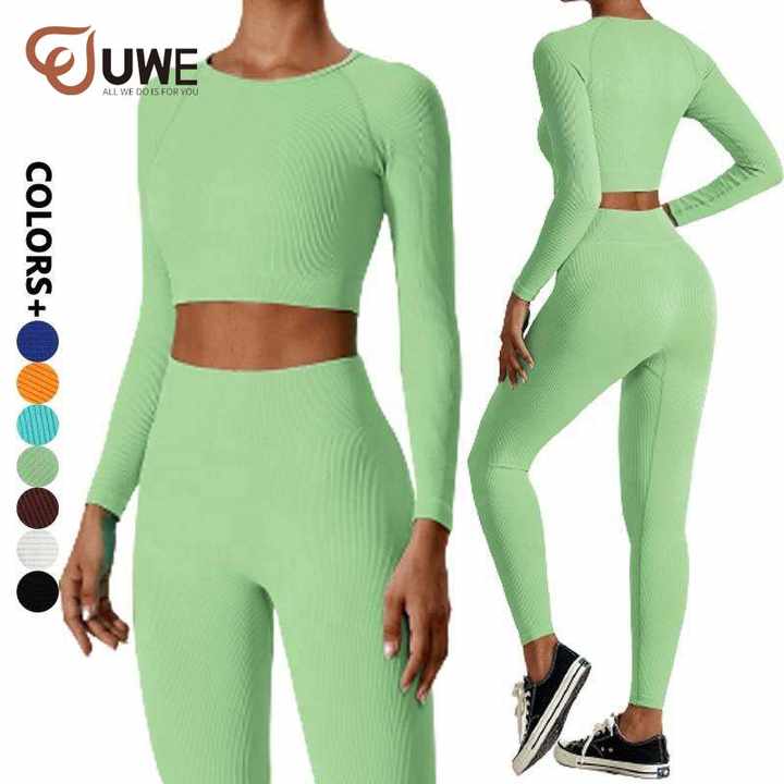 Seamless Workout Women Gym Sets - Slim Fit & Quick Dry