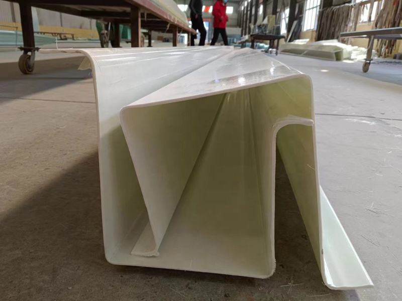 3mm Thick FRP Outdoor Drainage System Factory Custom Rainwater Gutter ...