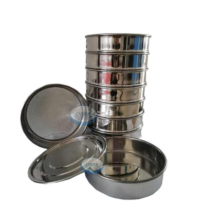 Laboratory Stainless Steel Soil Aggregate Sand Test Sieve