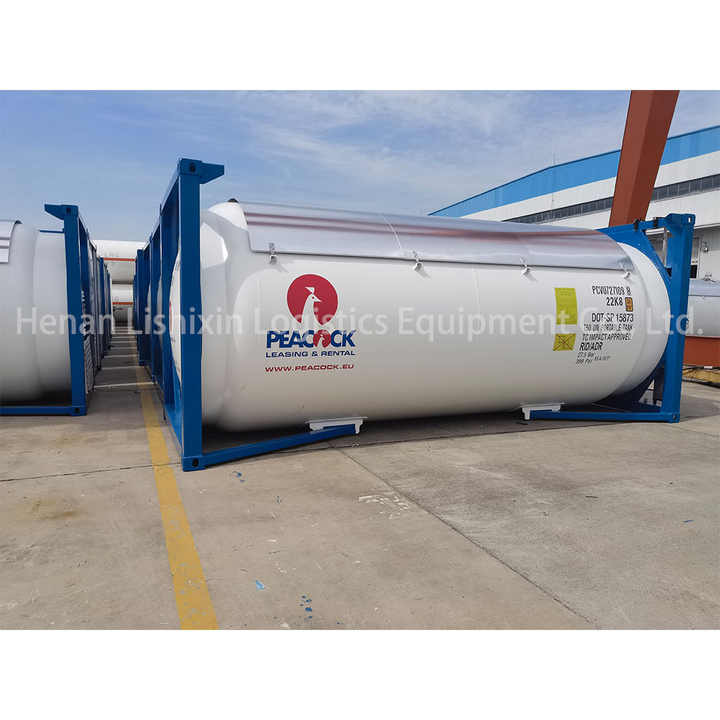 20ft ISO Contenedor de tanque de transporte de gas de alta calidad T50 ...