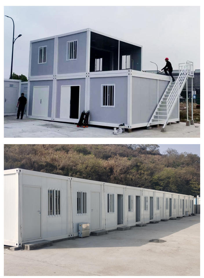 Modular Container House Office Unit Rectangular Minimalist Design ...